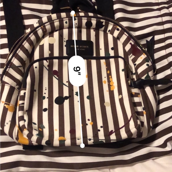 henri bendel | Bags | Henri Bendel West 57 Paint Splatter Mini Backpack ...